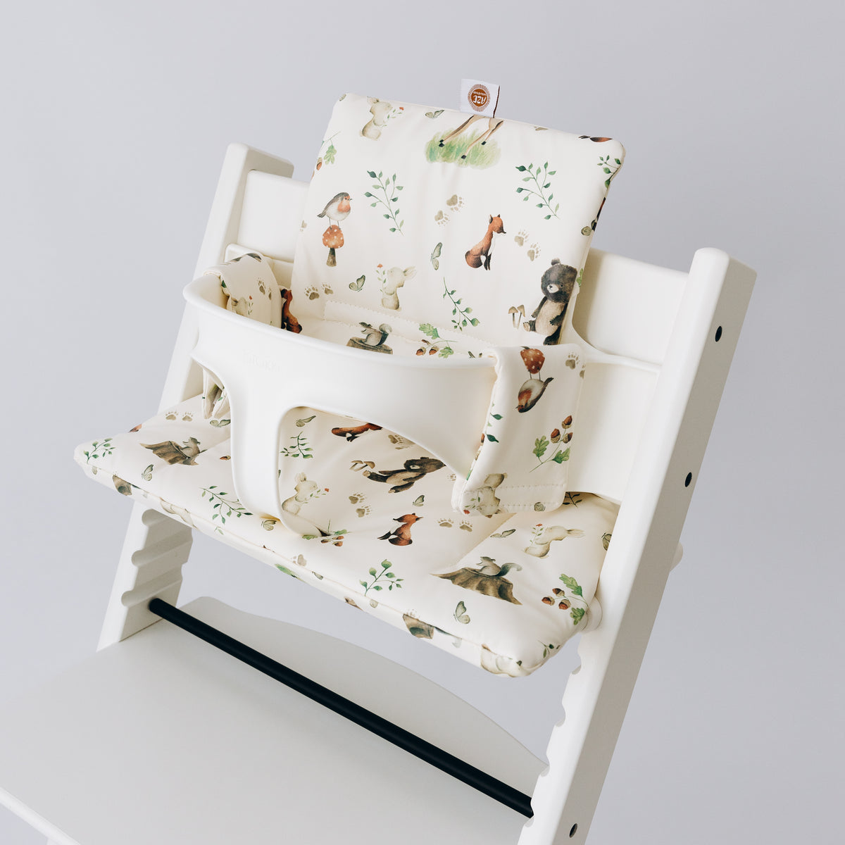 Wipeable Cushion for Stokke Tripp Trapp - Woodland